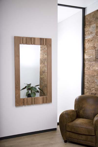 Teak Zip mirror 11120-21 - Onfuton